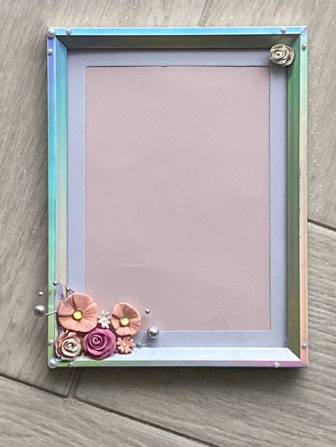 Flower Frame, Floral Frame, Picture Frame With Flowers, Wall Art - Etsy