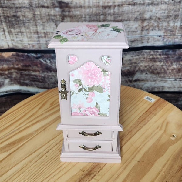 Pink Jewellery Box - Etsy