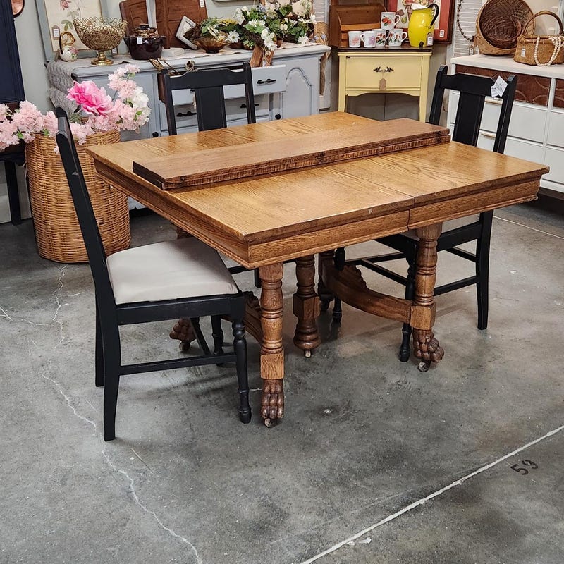 Claw Foot Table - Etsy