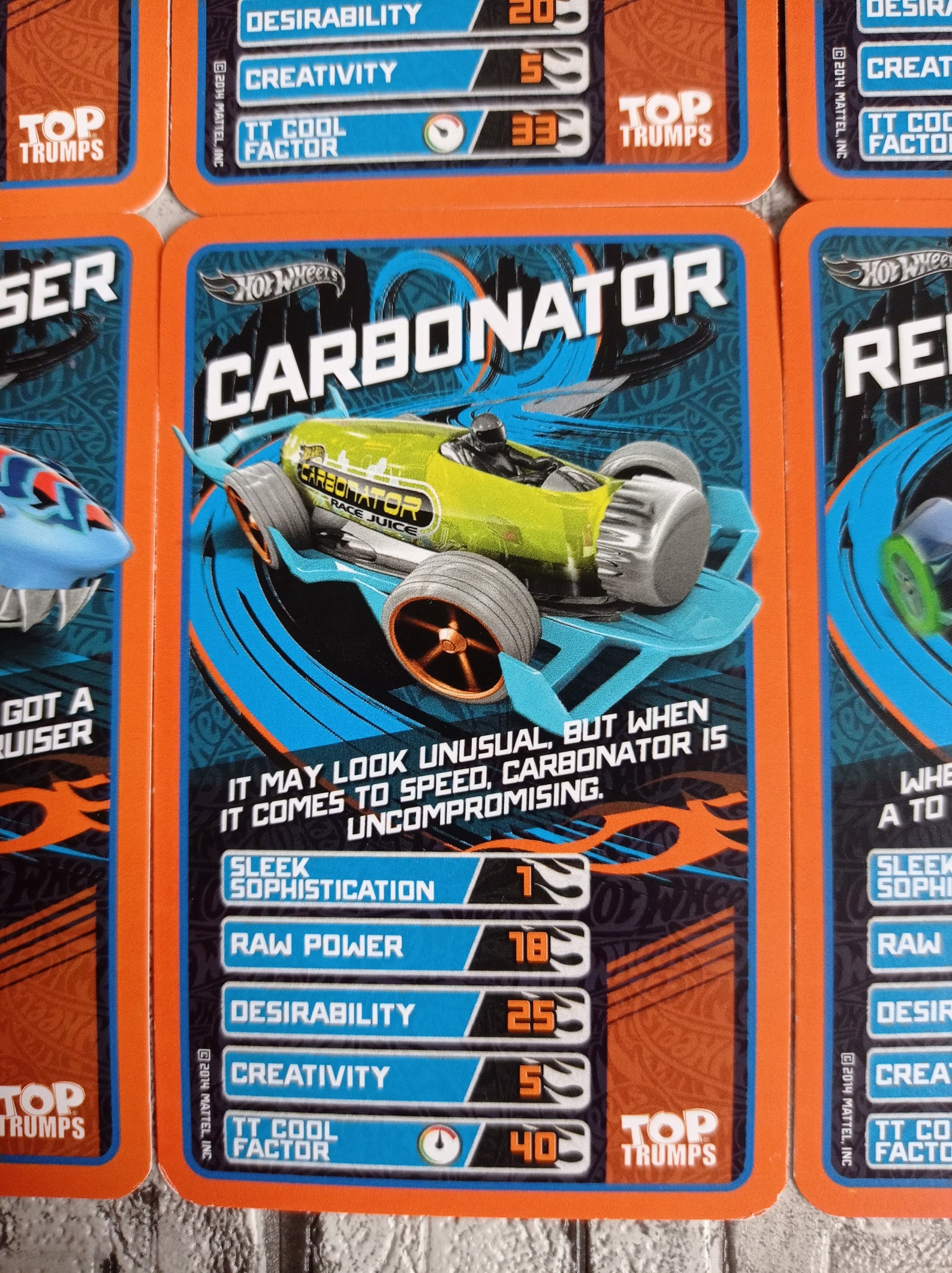 Hot Wheels Card Game Games for Children Top Trumps Card | Etsy