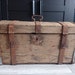 Large Rustic Storage Chest, Antique Wooden Big Stroage Chest Box ...