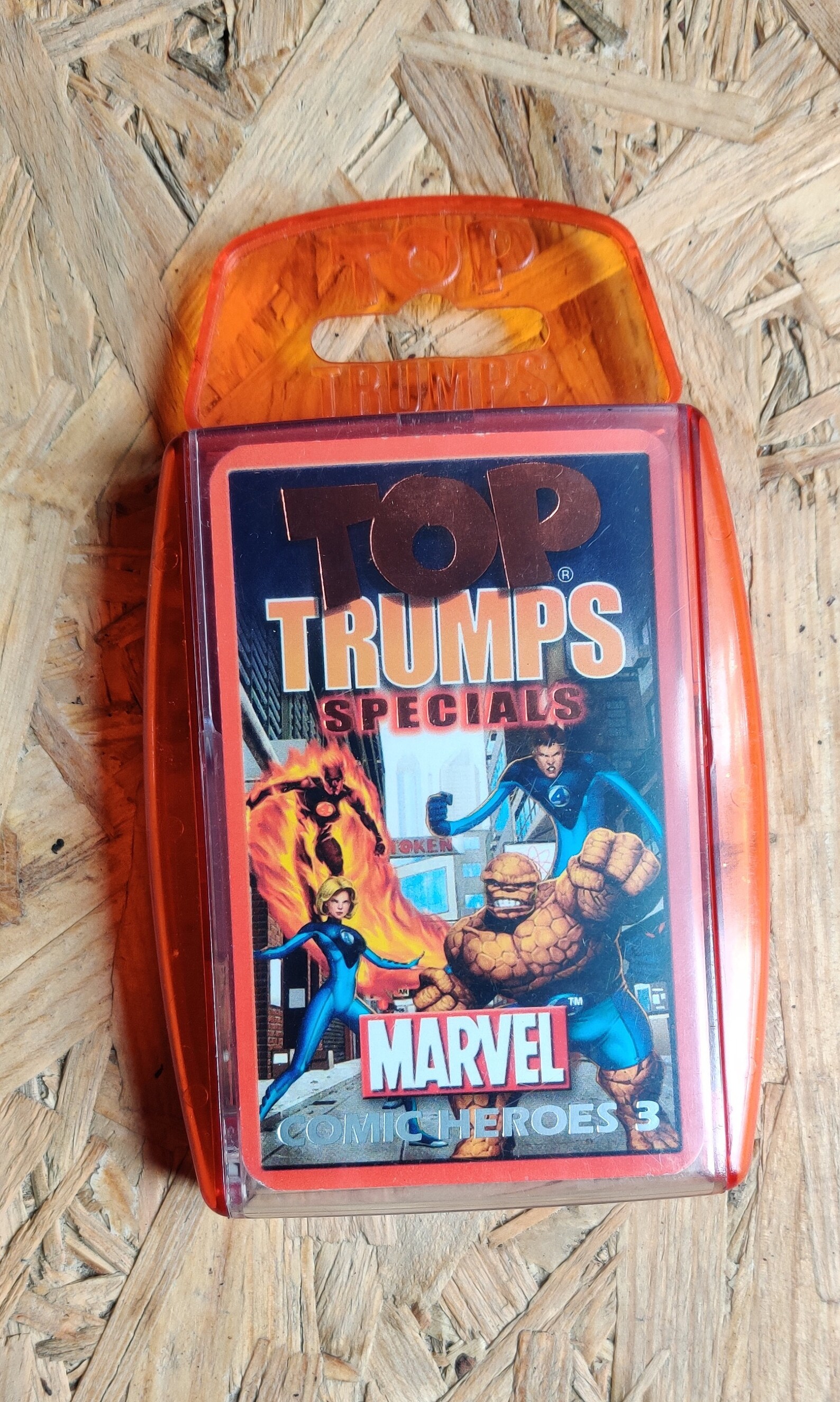 Marvel Superheroes card game Top Trumps card game Deck of | Etsy
