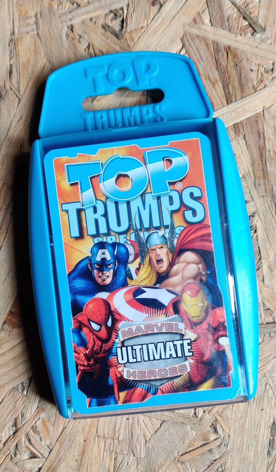 Marvel Superheroes Card Game, Top Trumps Card Game, Deck of Cards ...