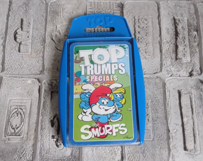 The Smurfs Card Game, Top Trumps Card Game, Games for Children ...