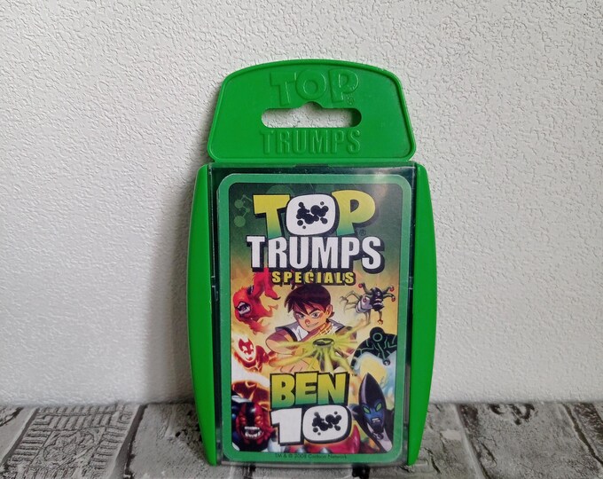 Ben 10 Card Game, Top Trumps Card Game, Collectible Cards With Ben 10 ...