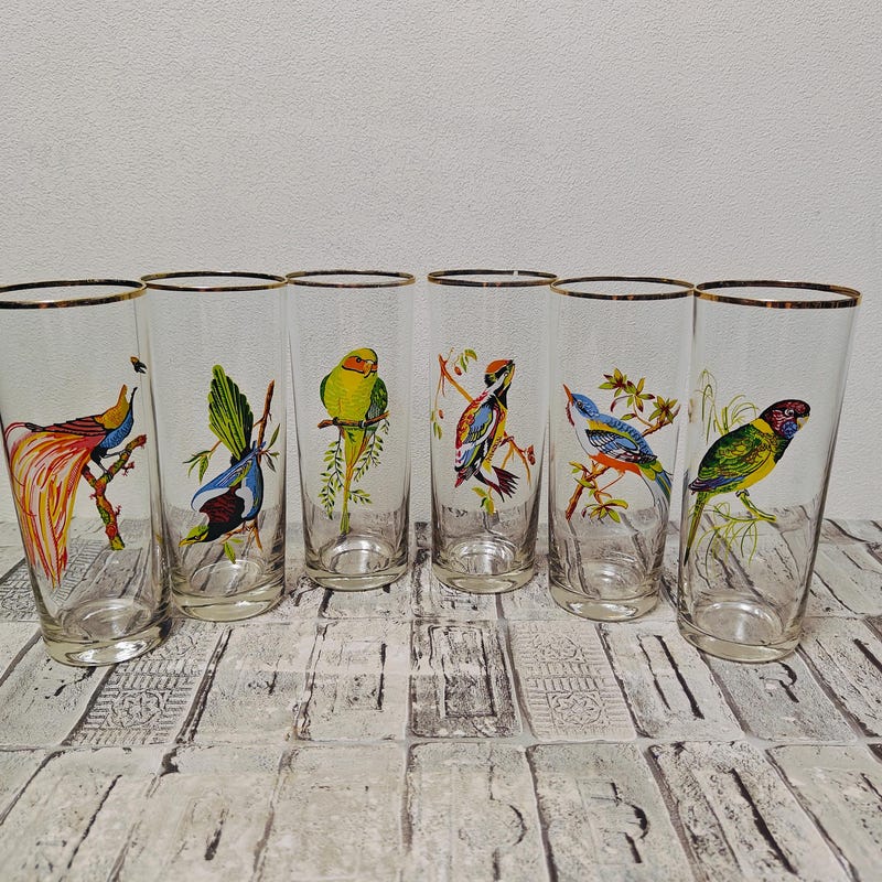Vintage Drinking Glasses - Etsy
