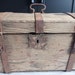 Large Rustic Storage Chest, Antique Wooden Big Stroage Chest Box ...