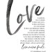 Bible Verse Printable, Corinthians 13:4-8, Love, Love is Patient, Love ...