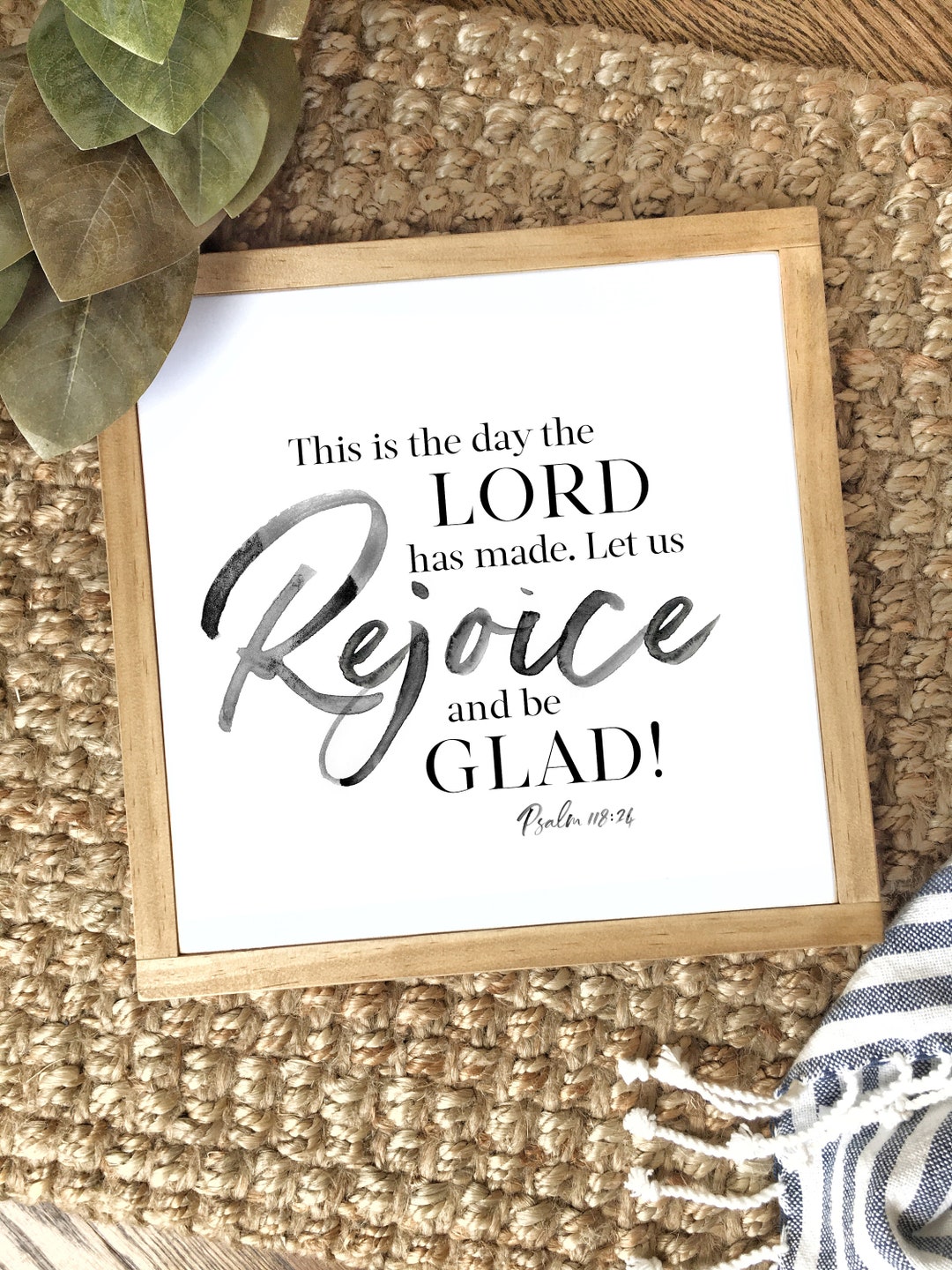 Bible Verse Printable, Psalm 128:4, This is the Day the Lord Has Made ...