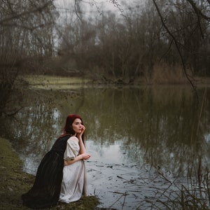 Renaissance Overdress in Moody Style for Dark Cottagecore Renfest ...