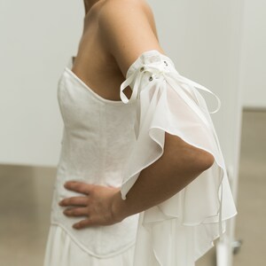 Fantasy Detachable Sleeves, Corseted Sleeves for Fairytale Wedding ...
