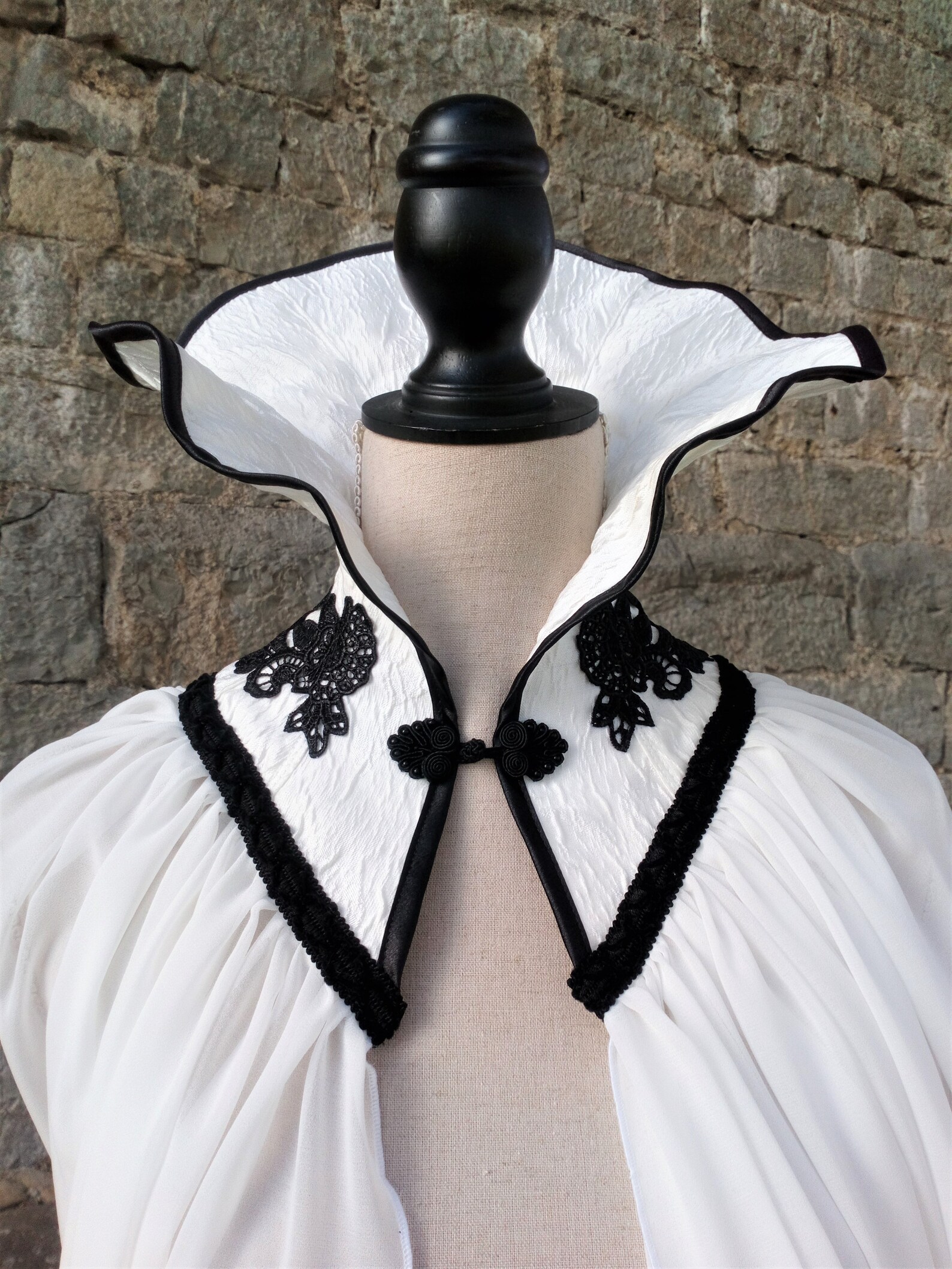 Vampire Wedding Cape for Halloween Dark Couture Costume - Etsy