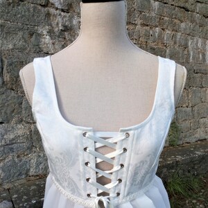 Renaissance Bodice Overdress Regency Corset Dress Medieval - Etsy