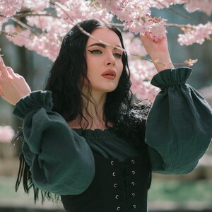 Vintage Inspired Medieval Top - Eco-friendly and Perfect for Goth ...