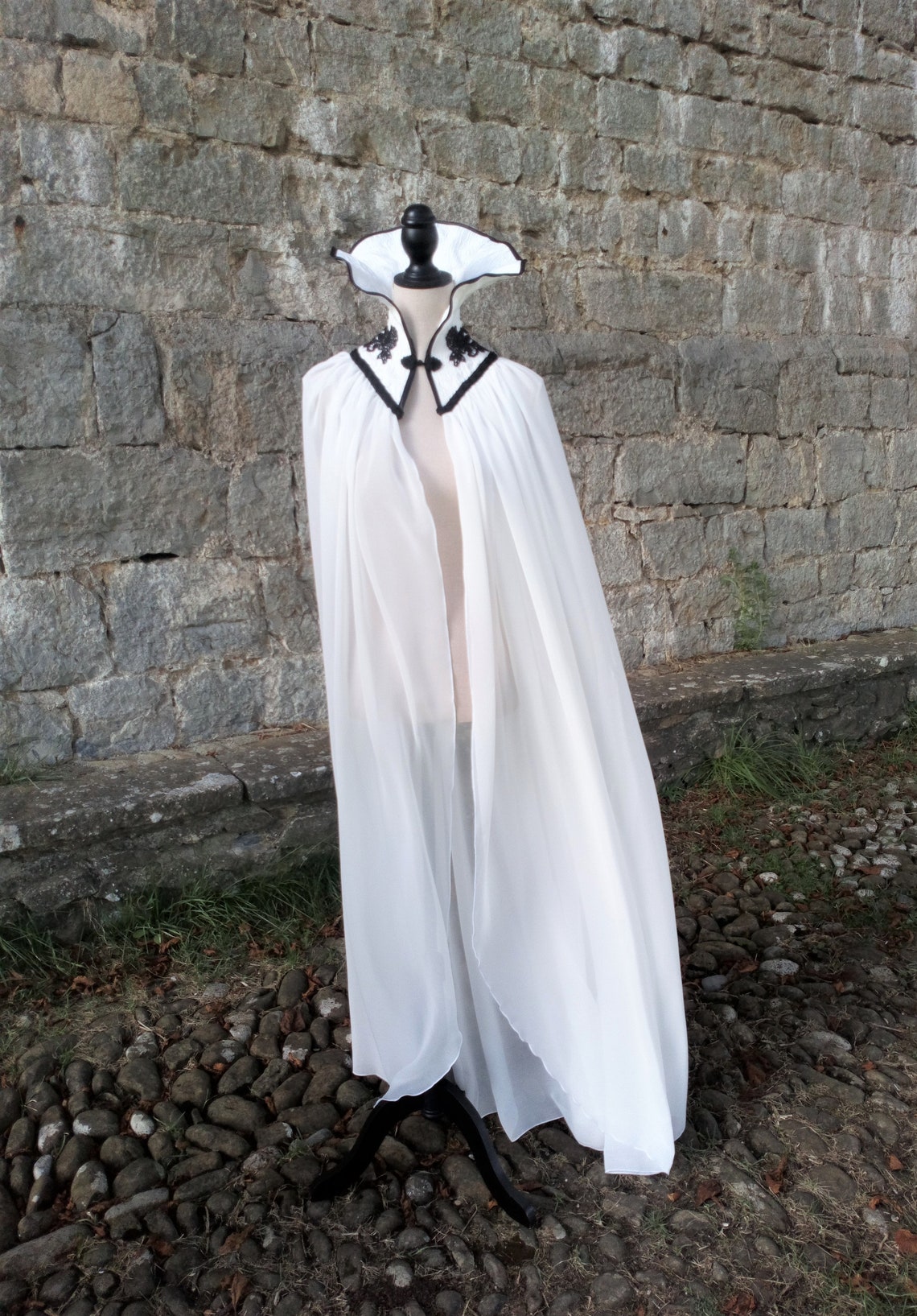 Vampire Wedding Cape for Halloween Dark Couture Costume - Etsy