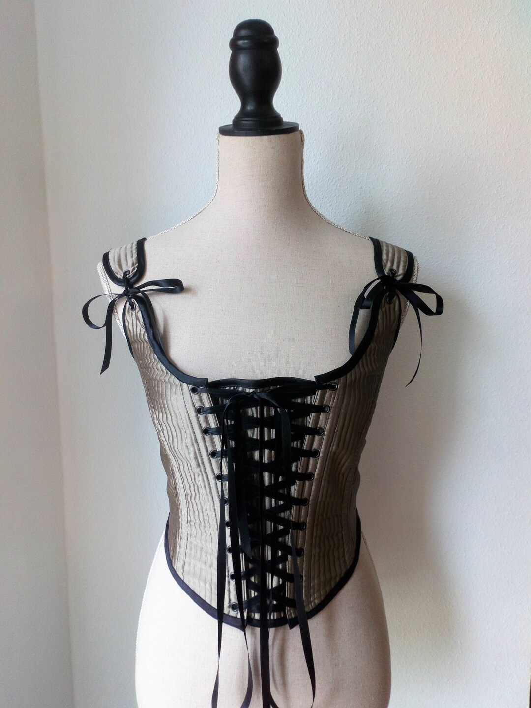 READY to SHIP Renaissance Bodice, Dark Academia Corset, Hobbit Corset ...