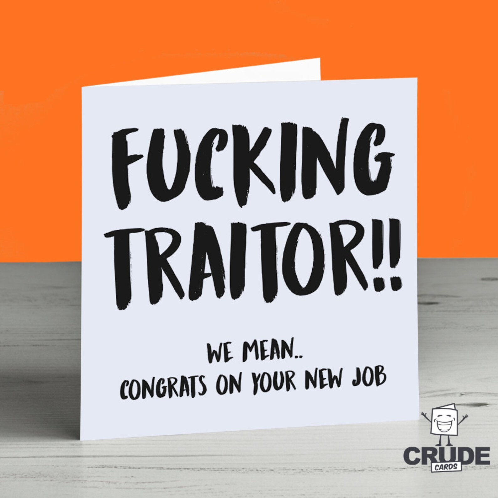 Funny Leaving Card New Job Traitor Good Luck - Etsy