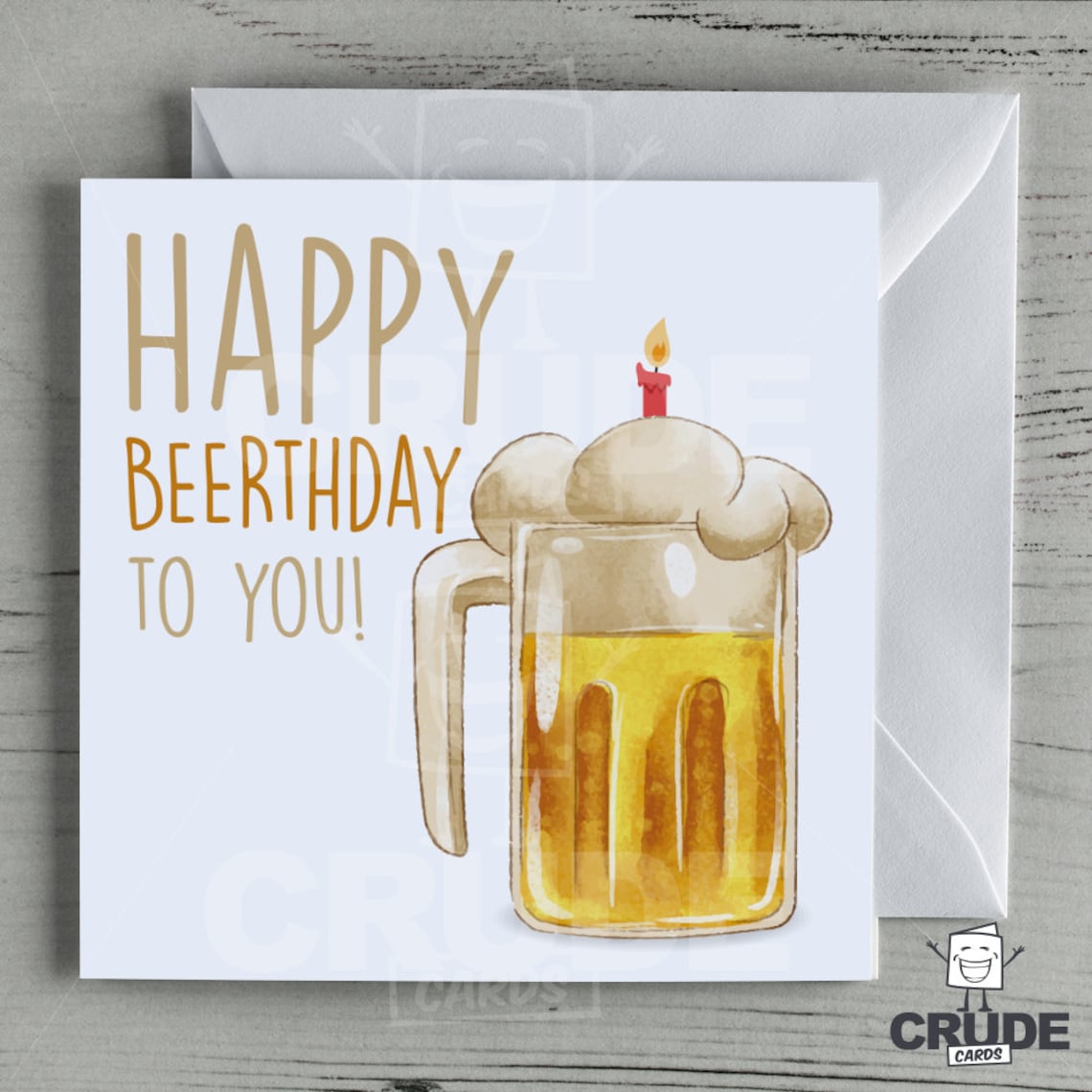 Funny Birthday Card Beer Alcohol Dad Brother Best | Etsy UK