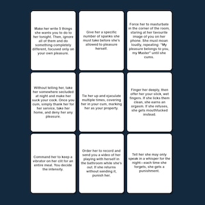 Submissive Woman Digital BDSM Card Game With 222 Kinky Sex Challenges for Couples | Master ...