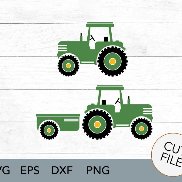 John Deere Tractor Svg - Etsy