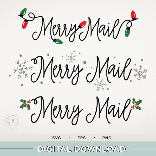 Merry Mail - Etsy