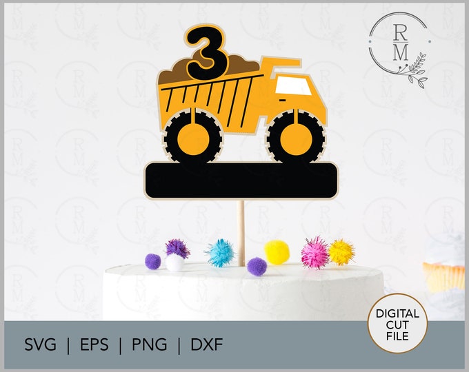 Construction Cake Topper - Etsy Australia
