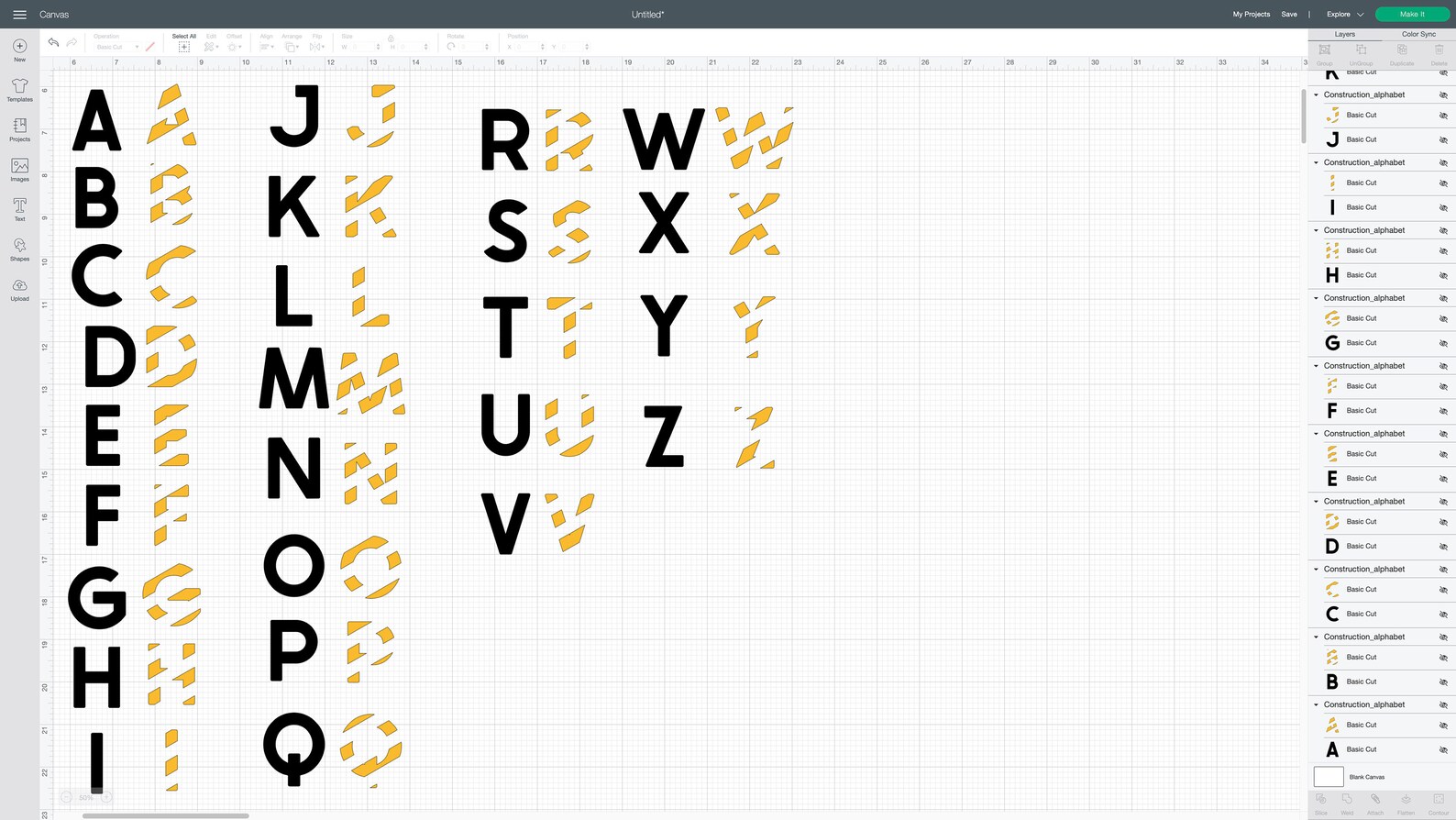 Construction SVG - Construction Alphabet - Construction Theme Birthday ...