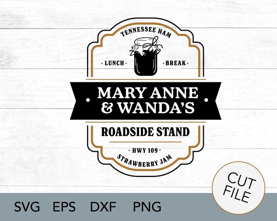 Mary Anne and Wanda SVG Farmers Market SVG Black Eyed Peas - Etsy