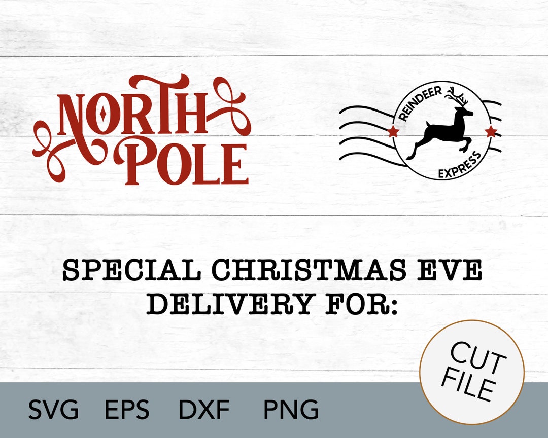 Special Delivery Christmas Crate/bag Christmas SVG Christmas Eve ...