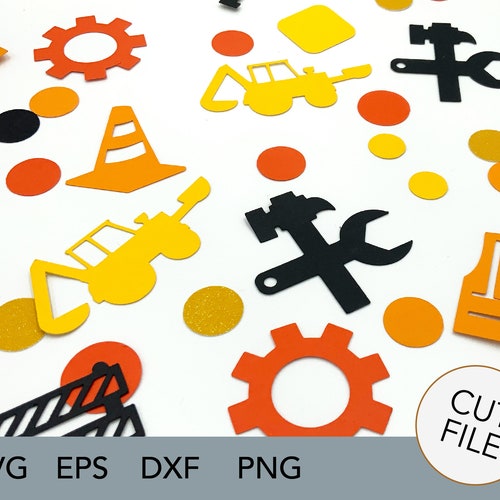 Construction SVG I'm 4 and Digging It Boys Birthday - Etsy