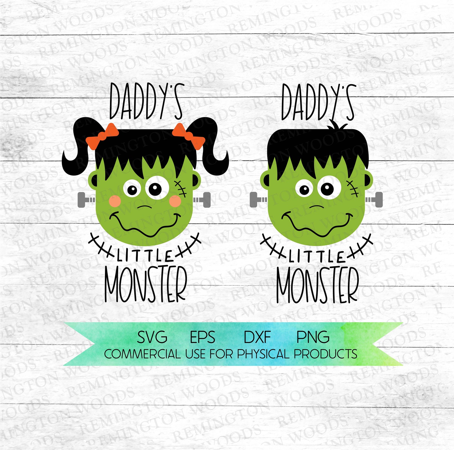 Monster SVG Daddy's Little Monsters SVG Kids Halloween - Etsy