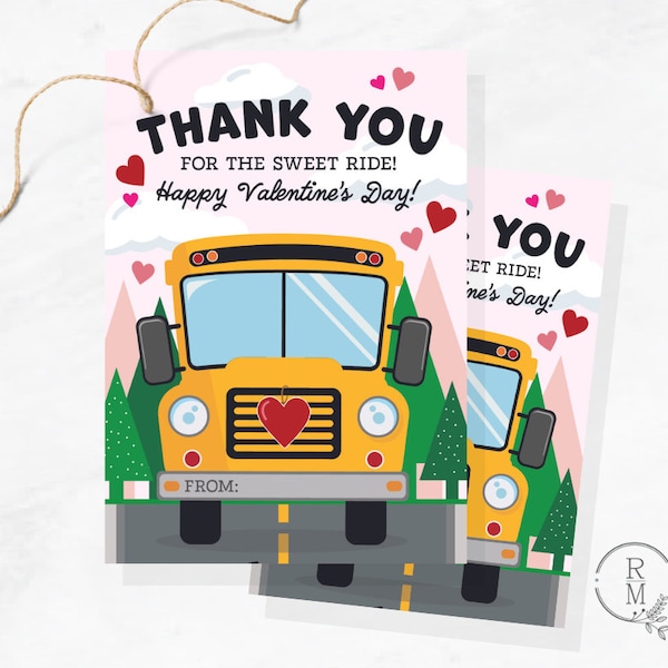 Bus Driver Thank You - Etsy