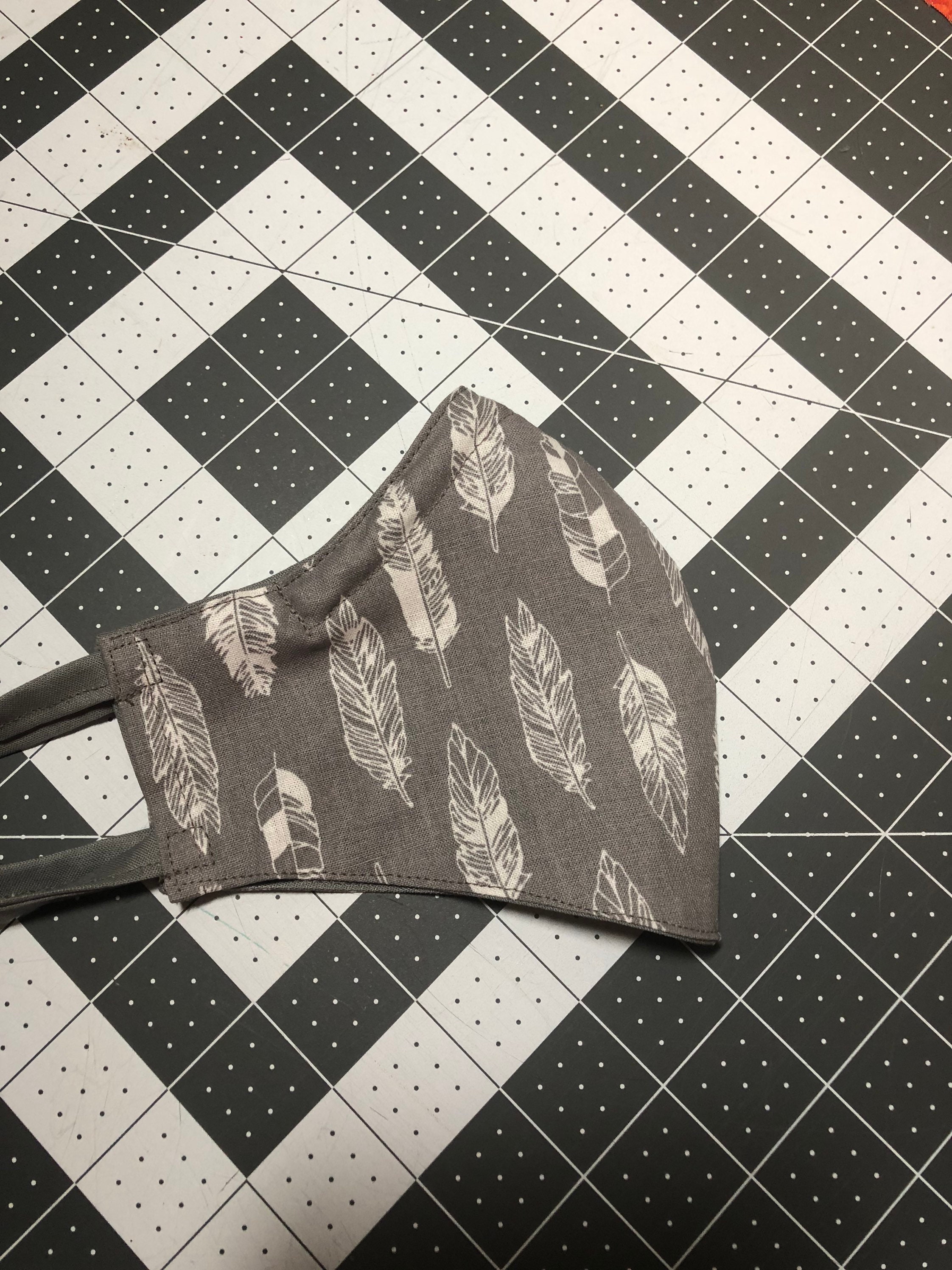 Men’s reversible Cotton Face mask facemask dust mask tie strings nose ...