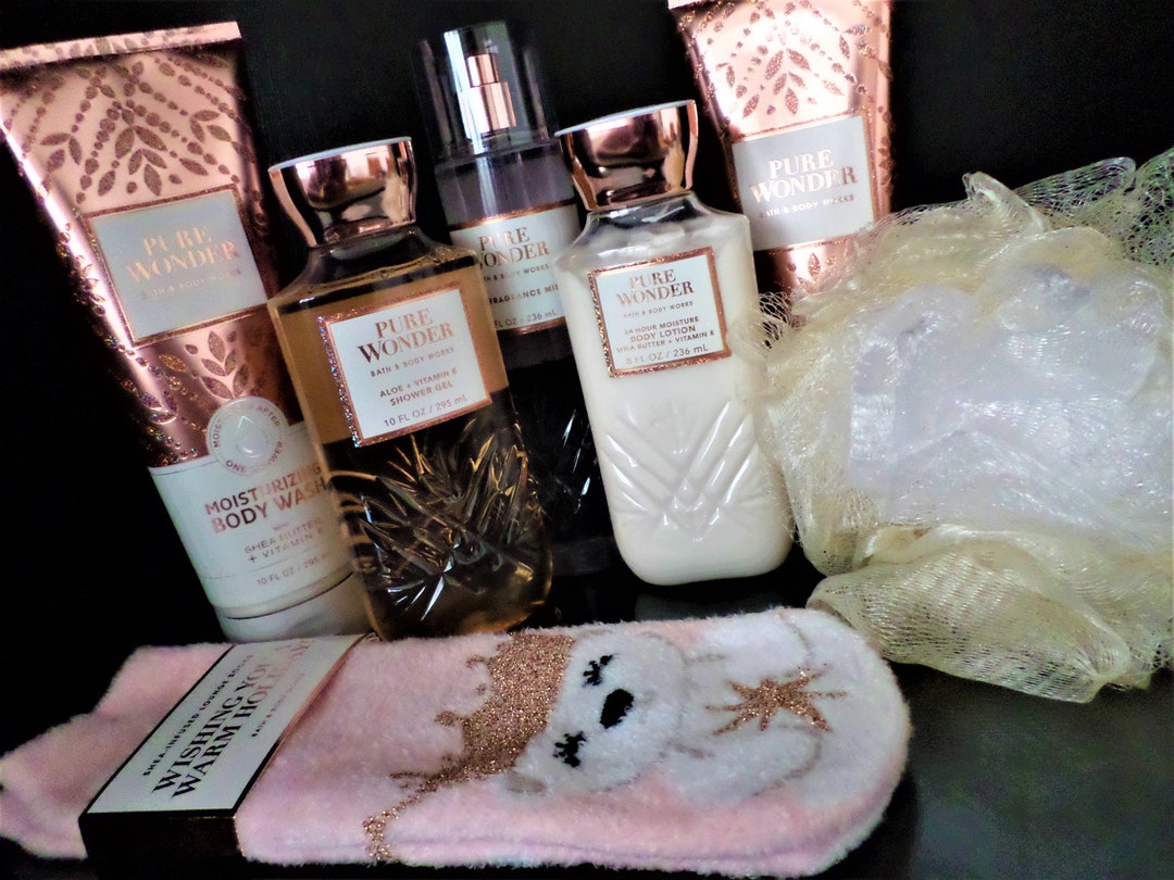 Bath & Body Works PURE WONDER 7pc Gift Set All Full Size - Etsy
