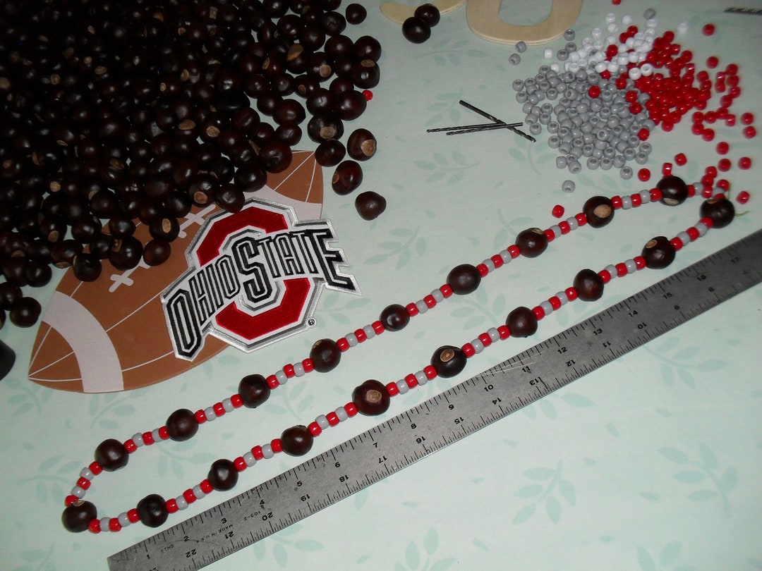 BUCKEYE NUT NECKLACE Ohio State Go Bucks Osu - Etsy