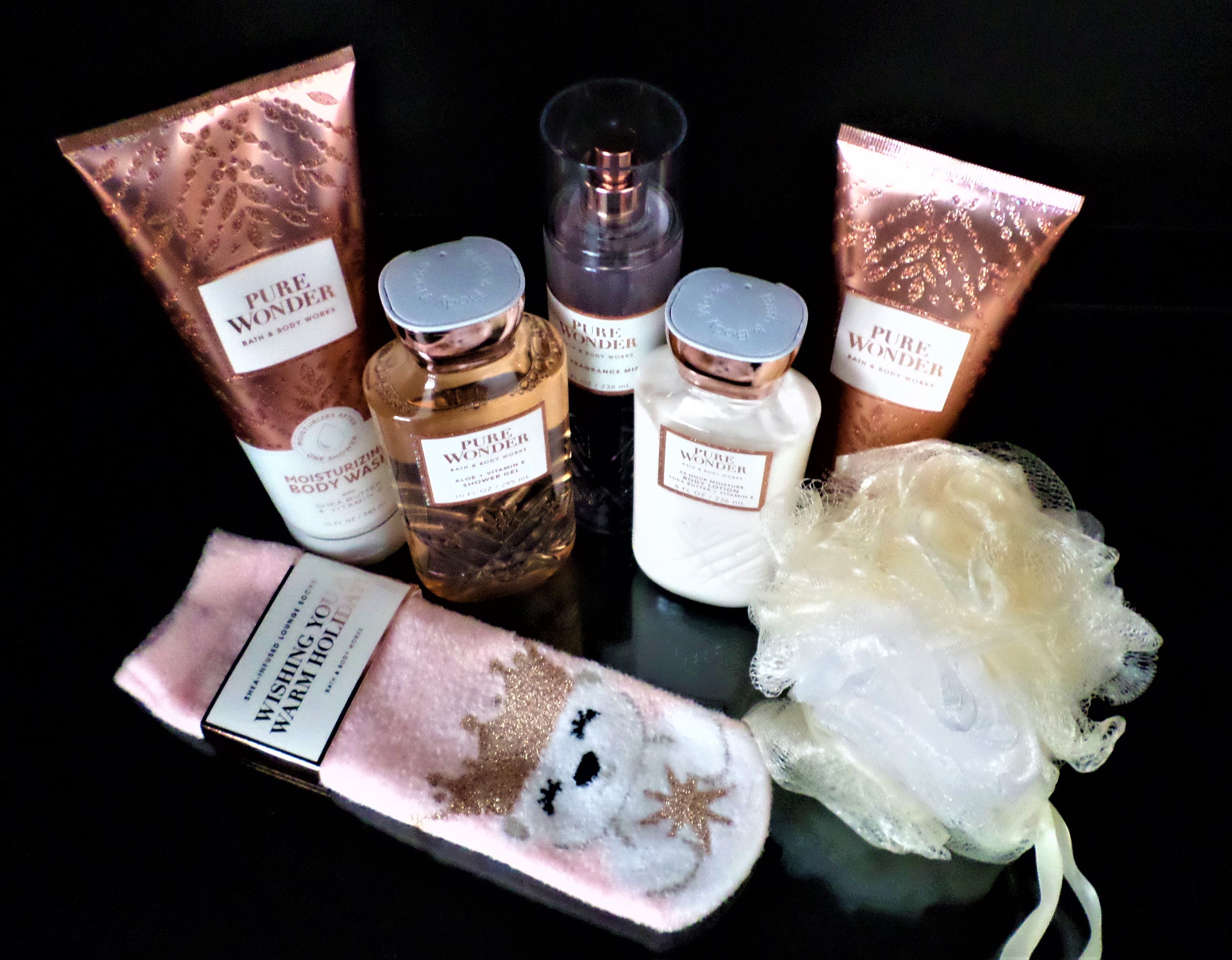 Bath & Body Works PURE WONDER 7pc Gift Set All Full Size - Etsy