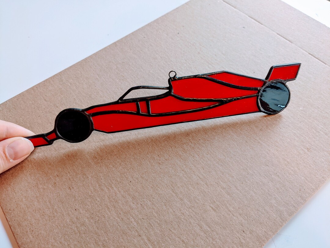 Formula 1 Racing Car Cake Topper Race Car Art Stained Glass - Etsy
