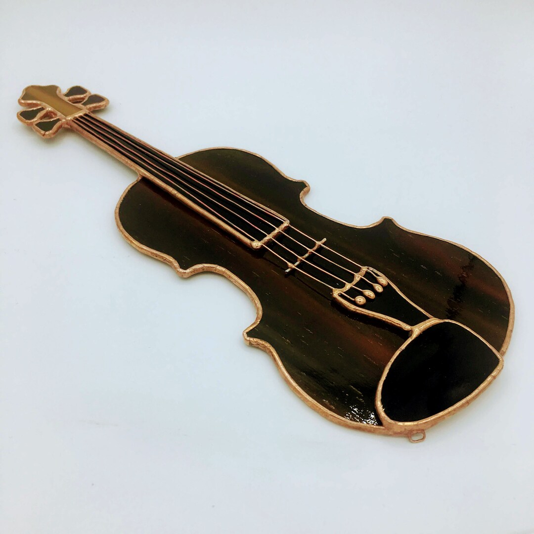 Stained Glass Violin Stained Glass Music Violin T Violin Teacher T Music Lover T