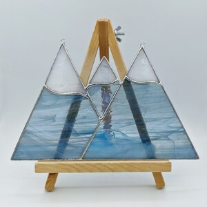 Stained Glass Mountain, Mountain Range, Mountain Art, Outdoor Lover ...