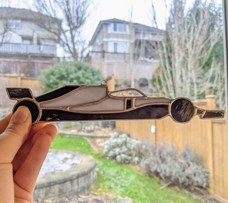 Formula 1 Racing Car Cake Topper Race Car Art Stained Glass - Etsy