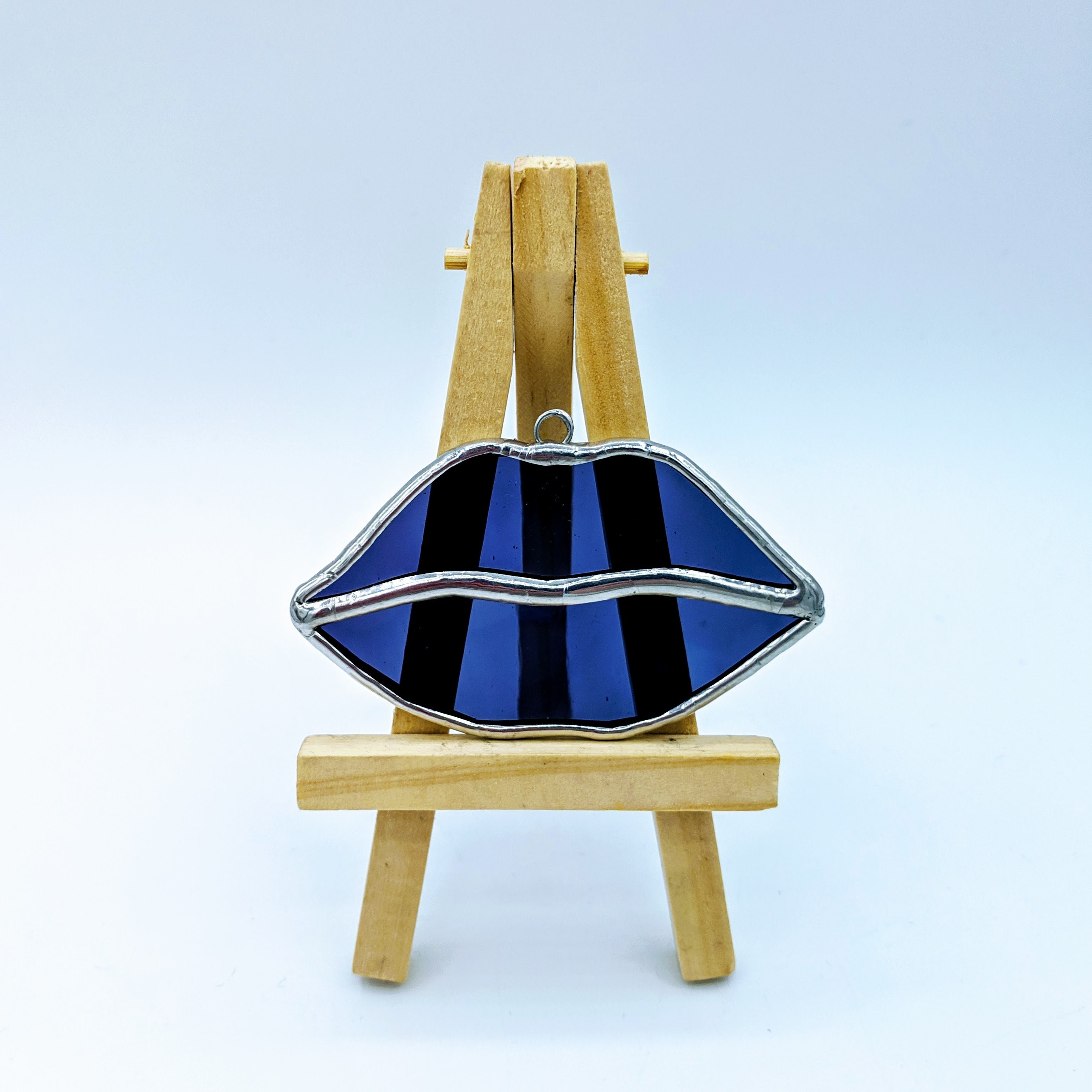 Stained Glass Lips Kissing Lips Love Decor Glass Ornament - Etsy Canada