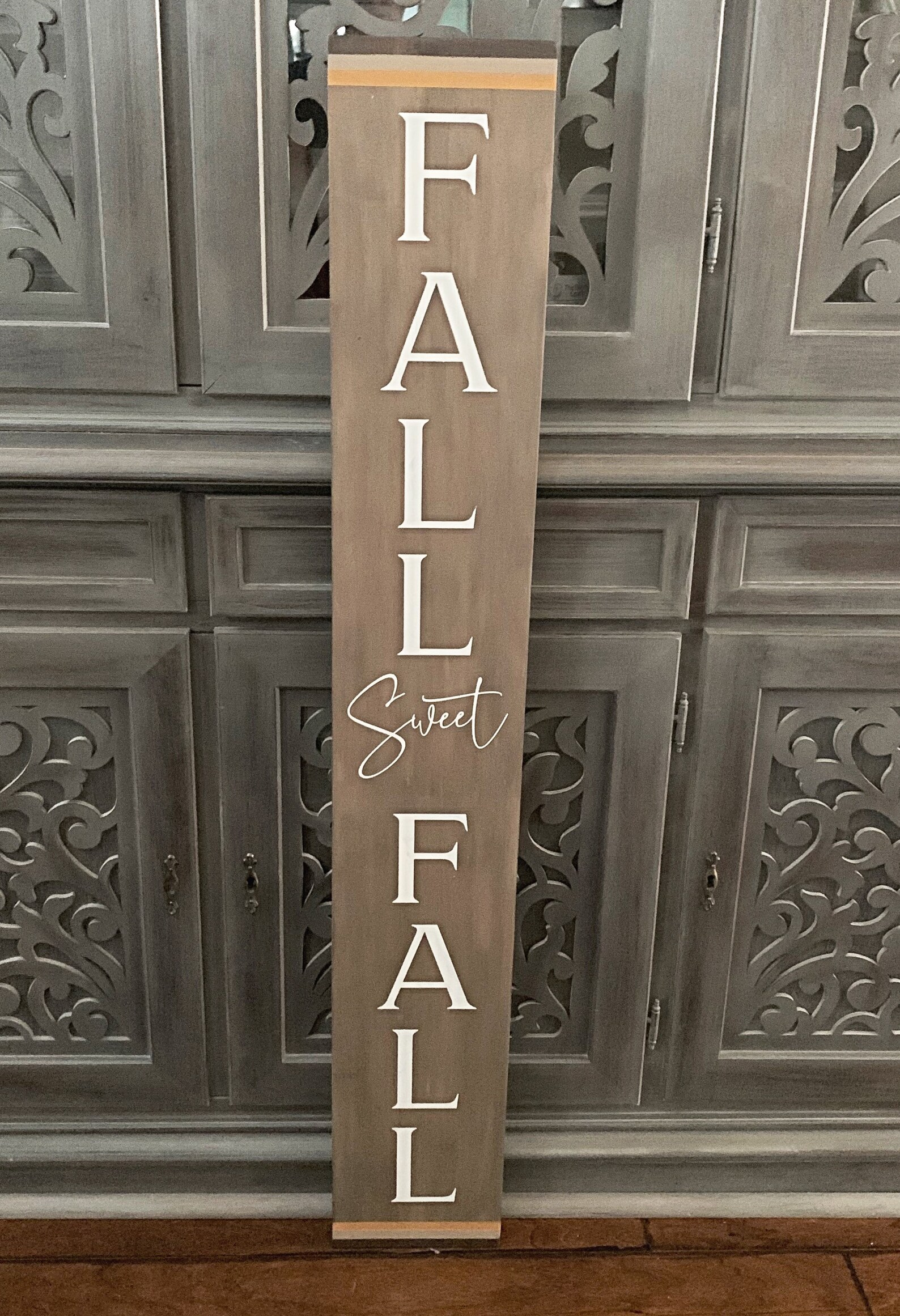 Fall Sweet Fall Wood Sign Porch Signs Fall Decor - Etsy