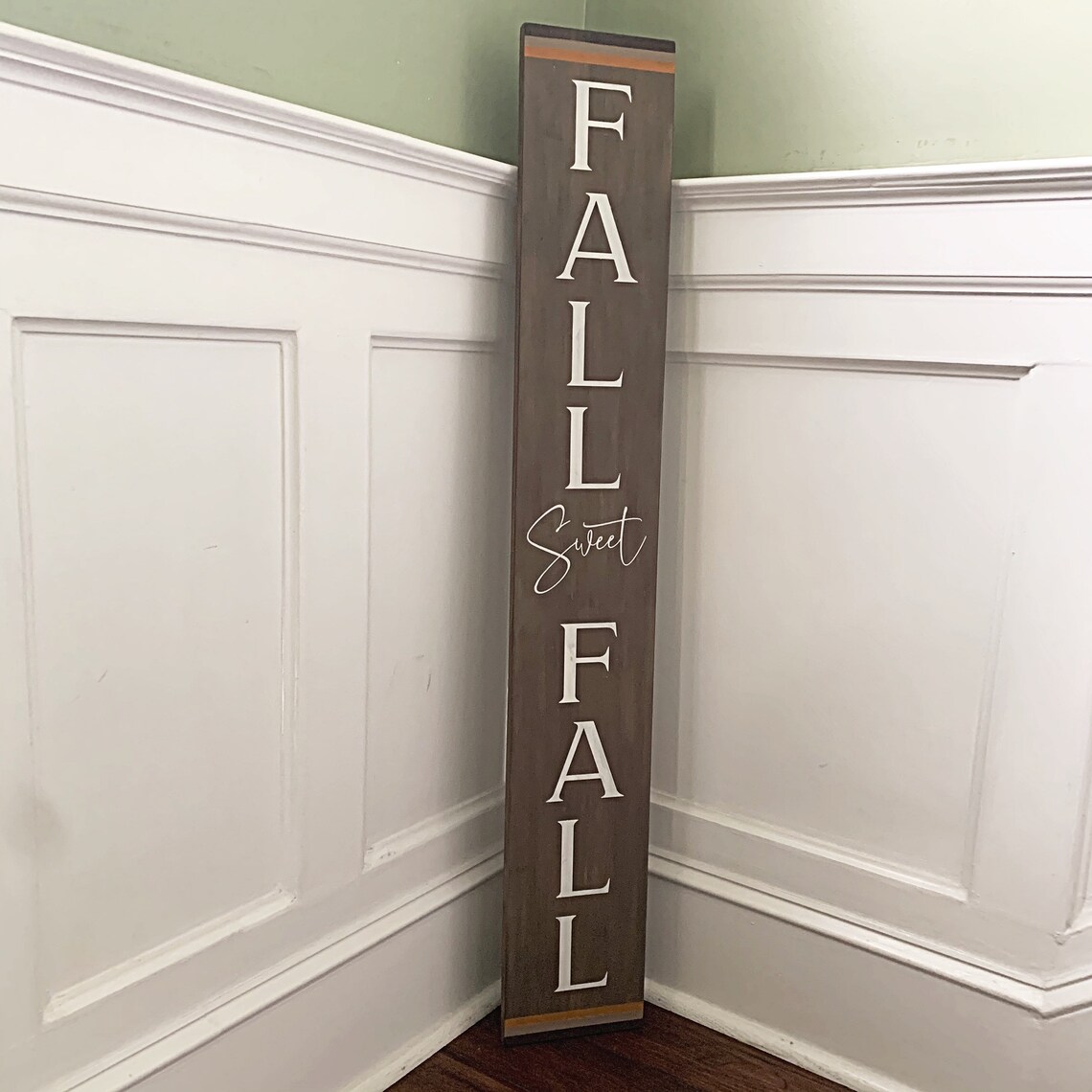 Fall Sweet Fall Wood Sign Porch Signs Fall Decor - Etsy