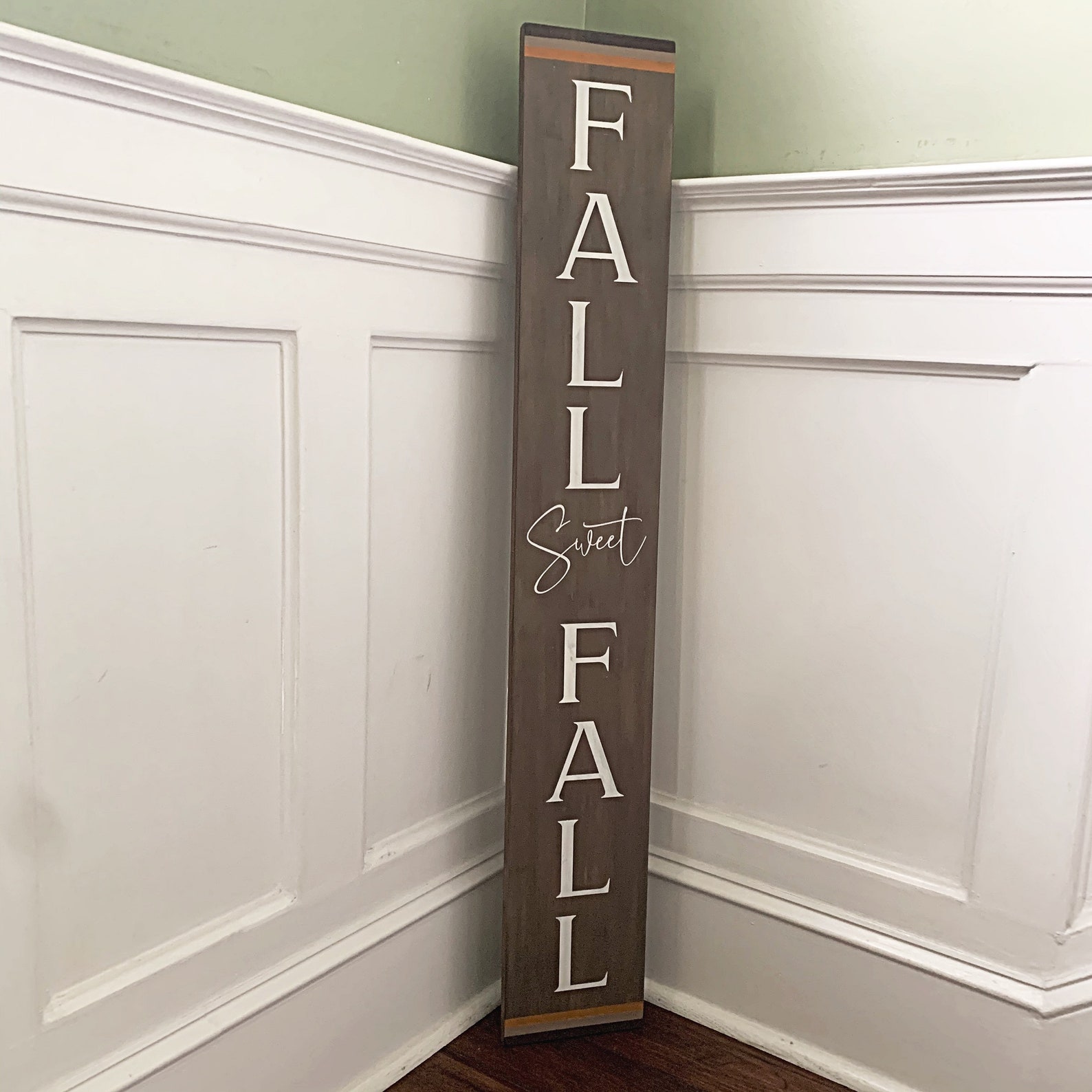 Fall Sweet Fall Wood Sign Porch Signs Fall Decor - Etsy