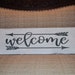 White Welcome Sign - Etsy
