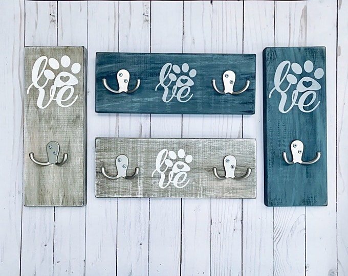 Wood Dog Leash Hanger Best Seller - Etsy