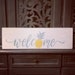 Pineapple Decor Welcome Sign - Etsy