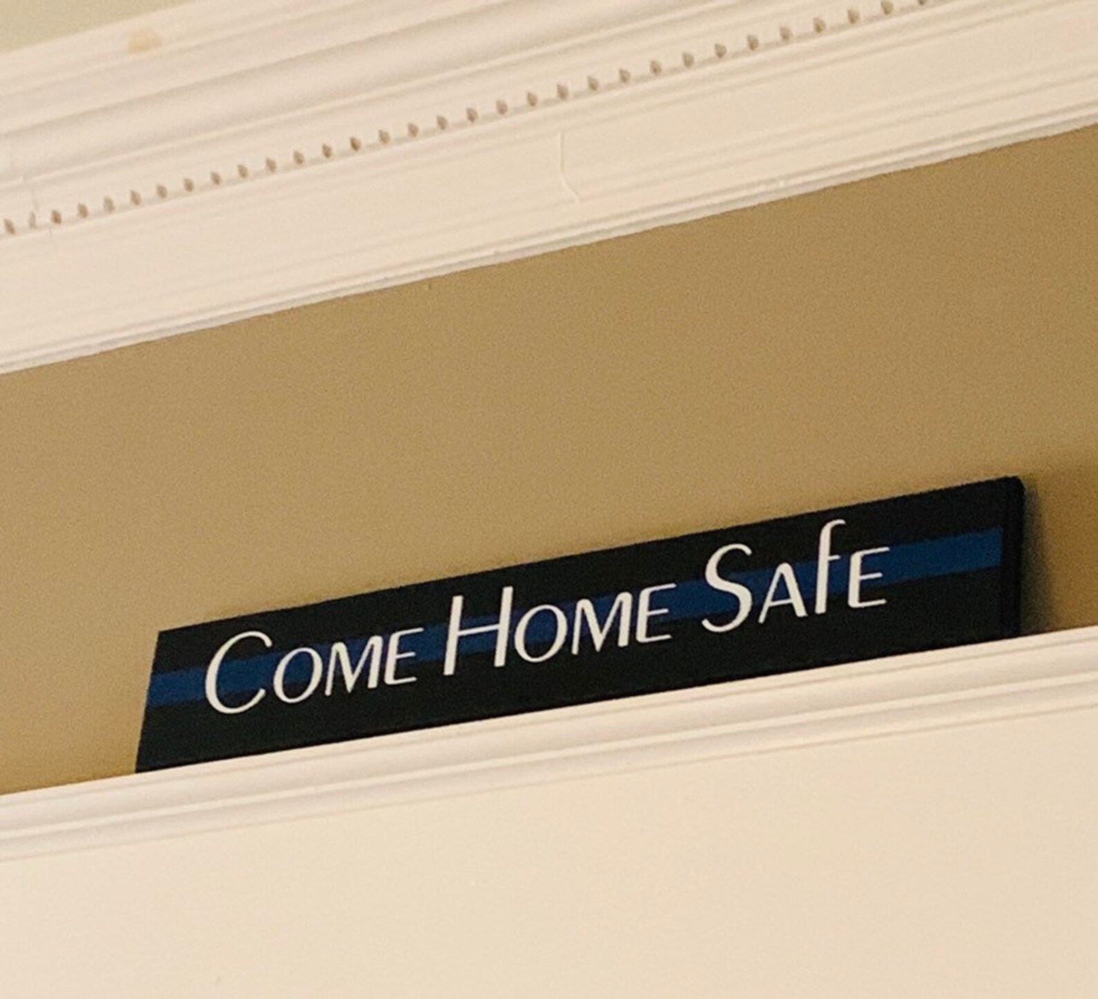 Come Home Safe Police Thin Blue Line Police Life Be Safe - Etsy