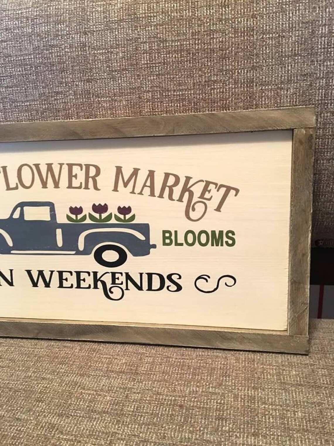 Spring Wood Sign - Etsy