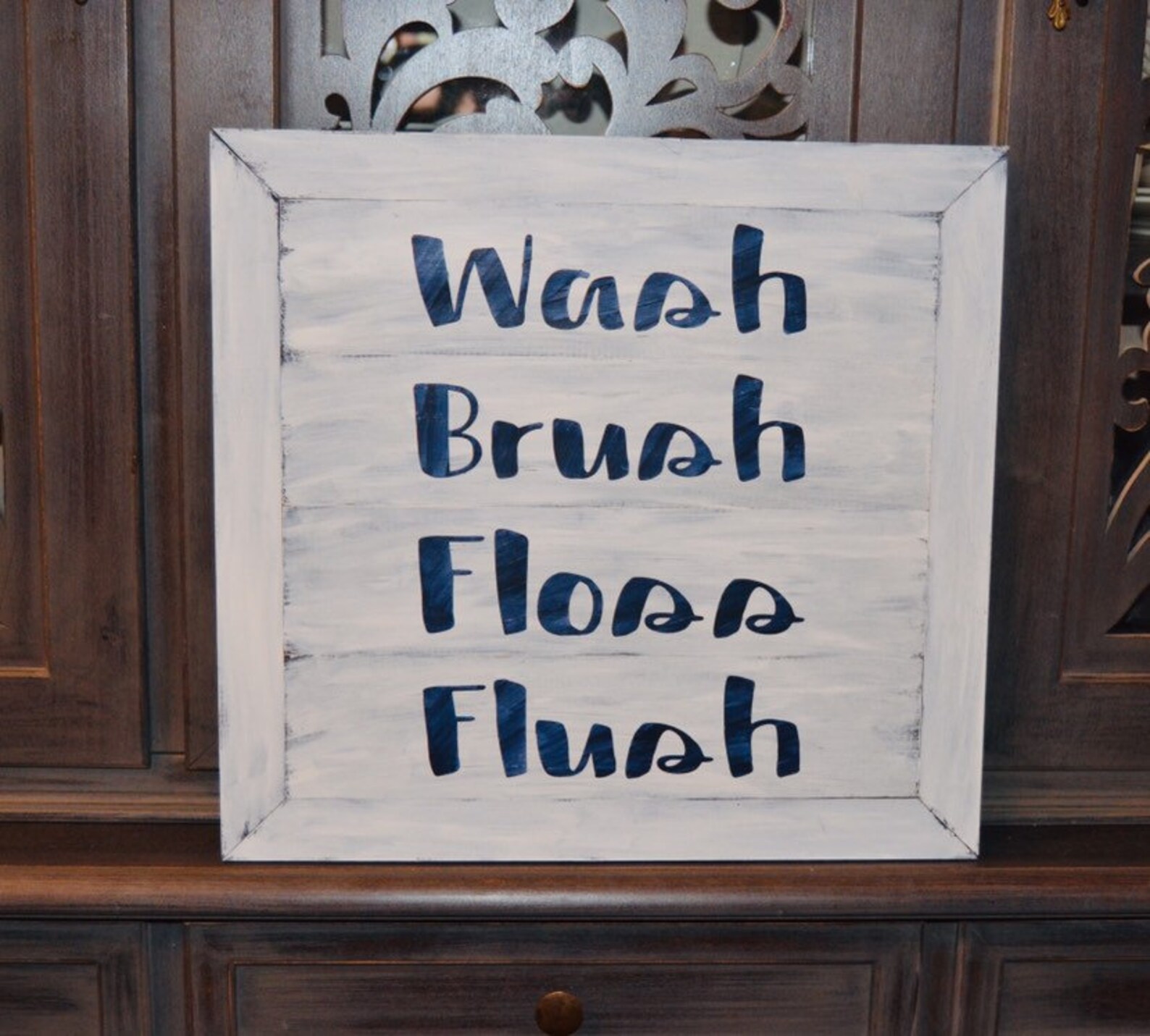 Bathroom Decor - Bathroom Sign - Etsy